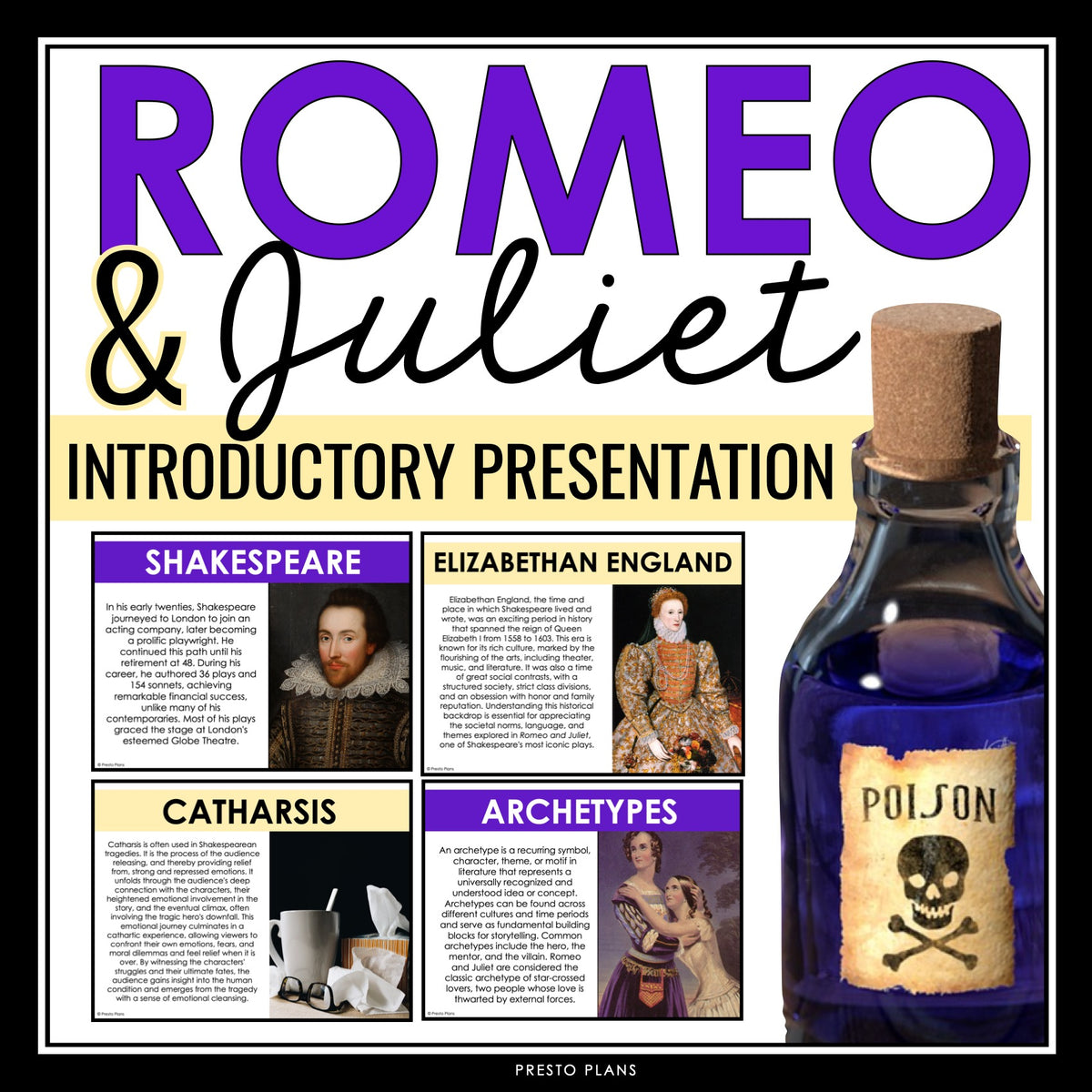 Romeo and Juliet Introduction Presentation - Discussion, Shakespeare ...