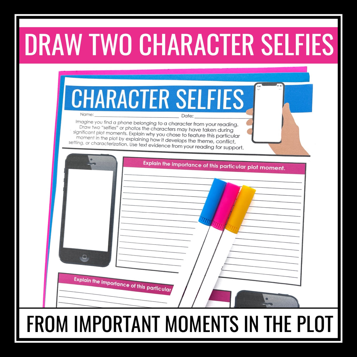 Character Analysis Assignment for Any Novel or Short Story - Character ...