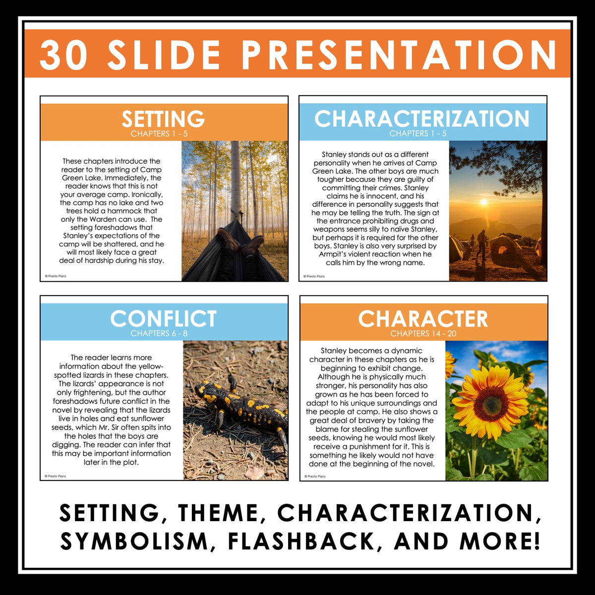 Holes Analysis Notes - Presentation Analyzing Literary Devices Louis S ...