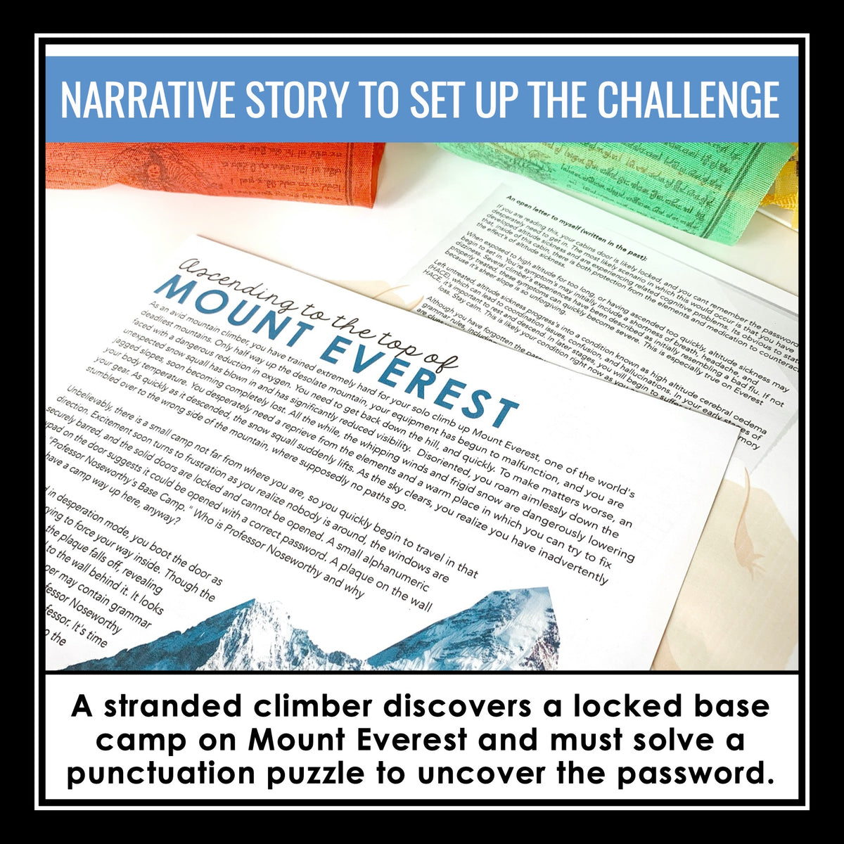 Apostrophes Punctuation Grammar Activity Escape Room Challenge, Slides ...