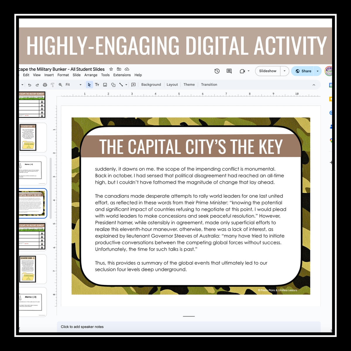 Capitalization Escape Room Bell Ringers - Digital Classroom Grammar Ga ...