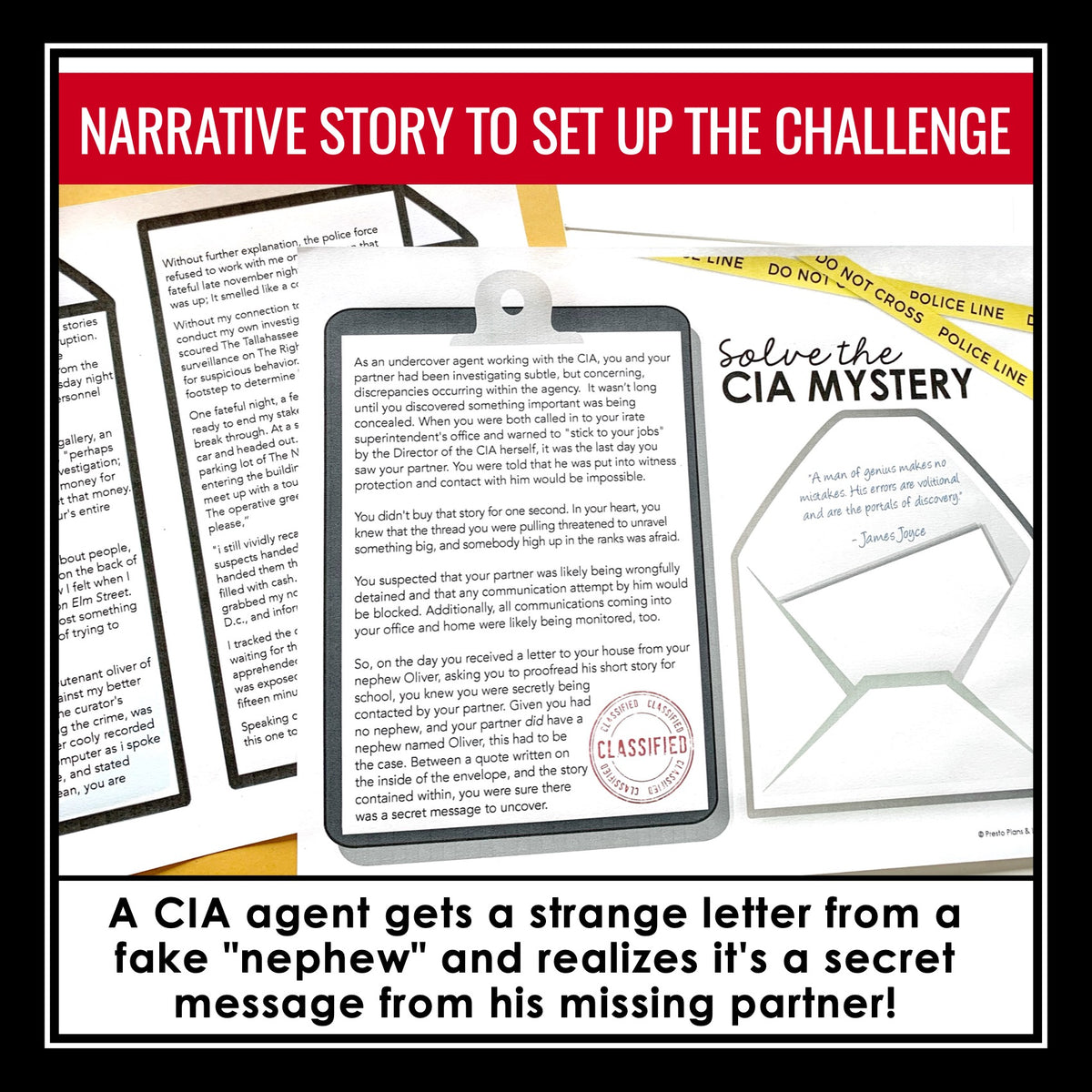 Capitalization Escape Room Punctuation Practice Activity, Presentation ...