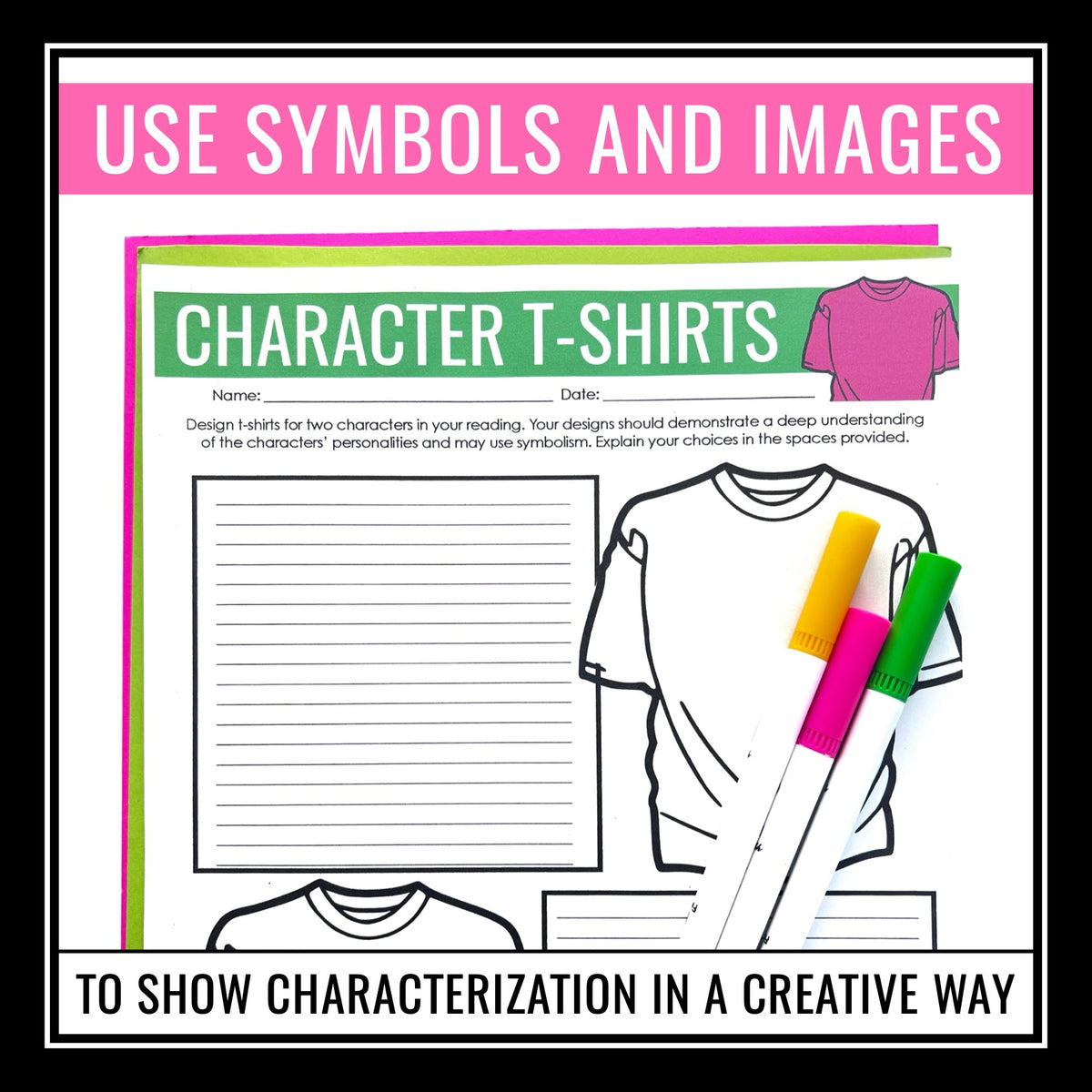 Character Analysis Assignment For Any Short Story or Novel - Design a ...