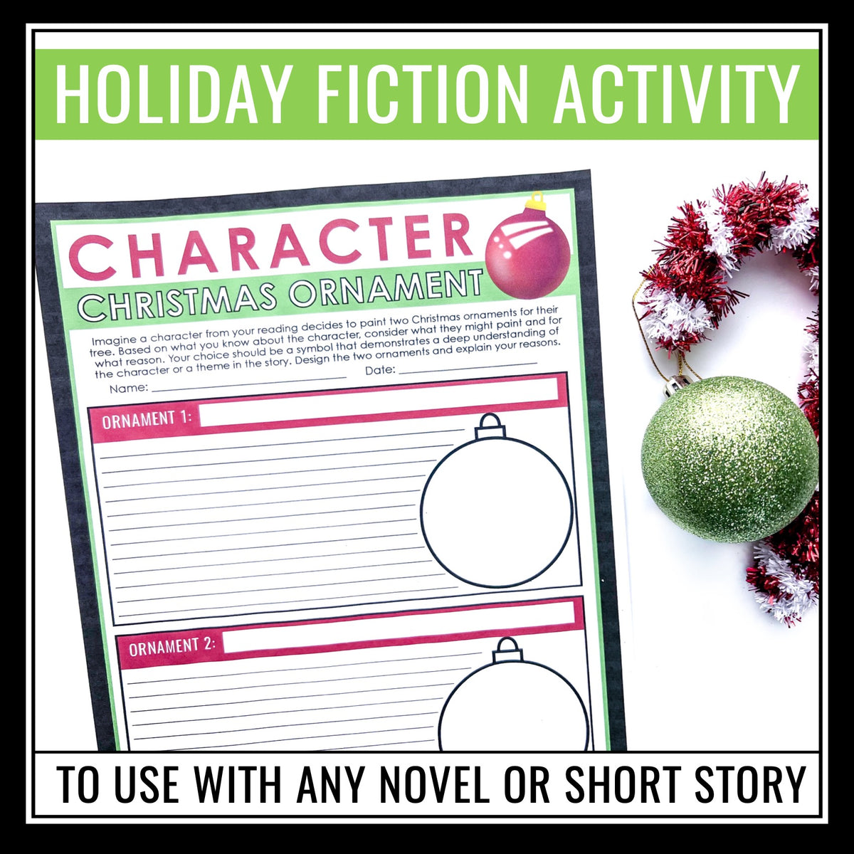 Christmas Character Analysis - Designing Ornaments Creative Symbolism ...