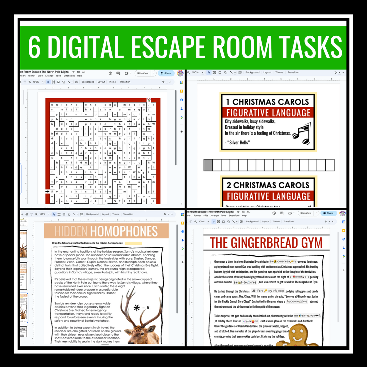 Christmas Escape Room Holiday Team Builder - Escape the North Pole - D ...