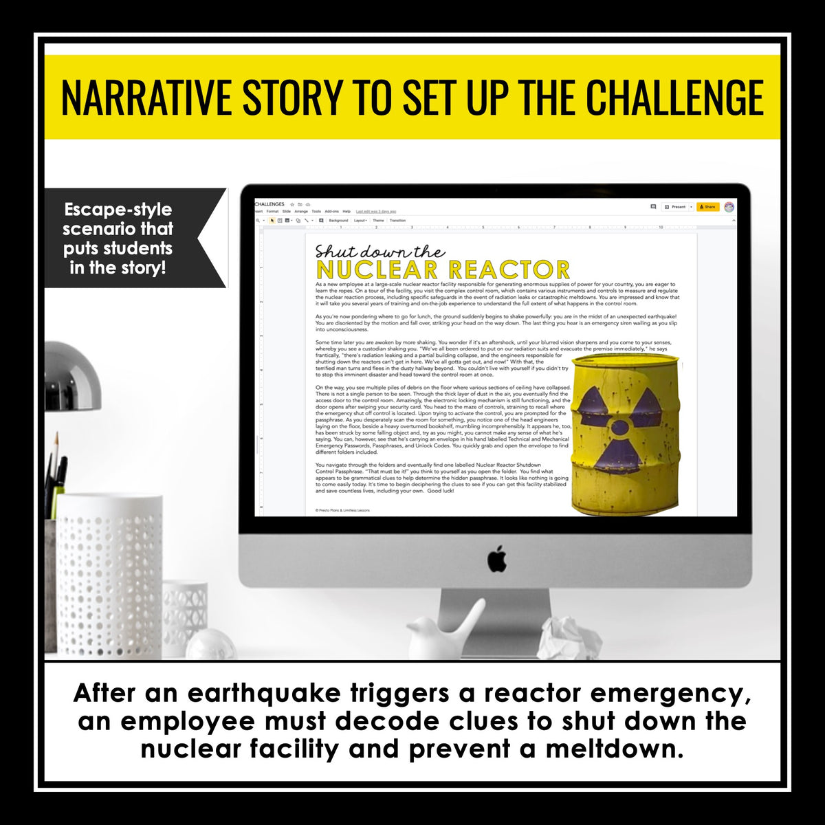 Independent & Dependent Clauses Digital Grammar Activity, Google Slide ...