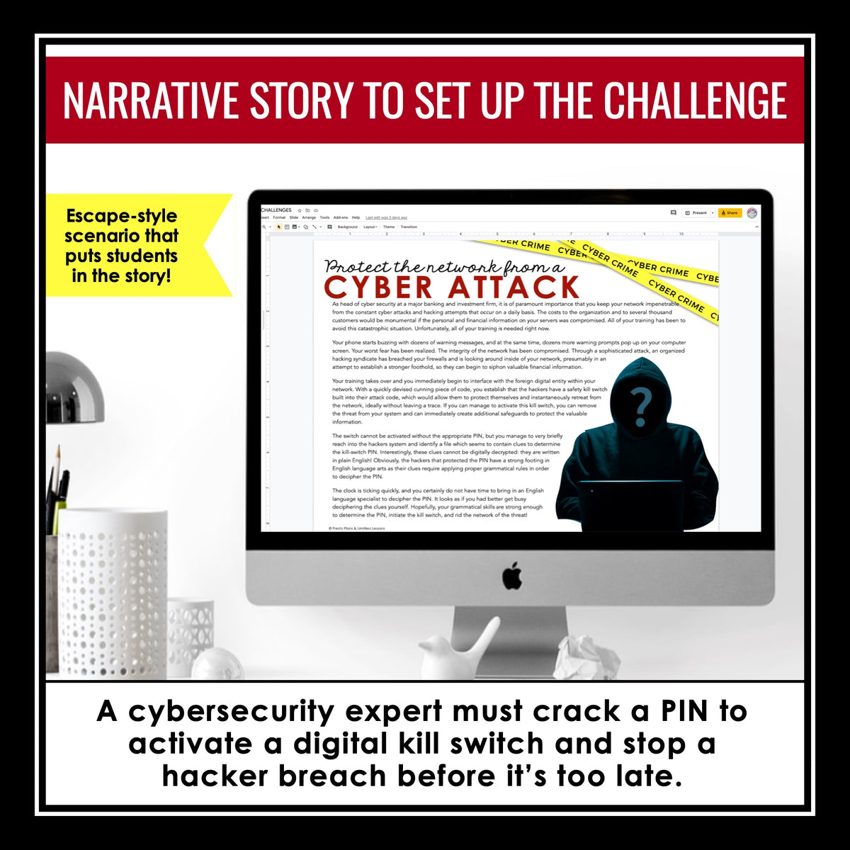Comma Splices Escape Room Grammar Digital Activity, Google Slides, and ...