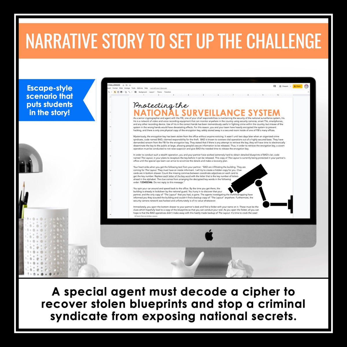 Coordinate Adjectives Escape Room Digital Grammar Activity, Slides, an ...