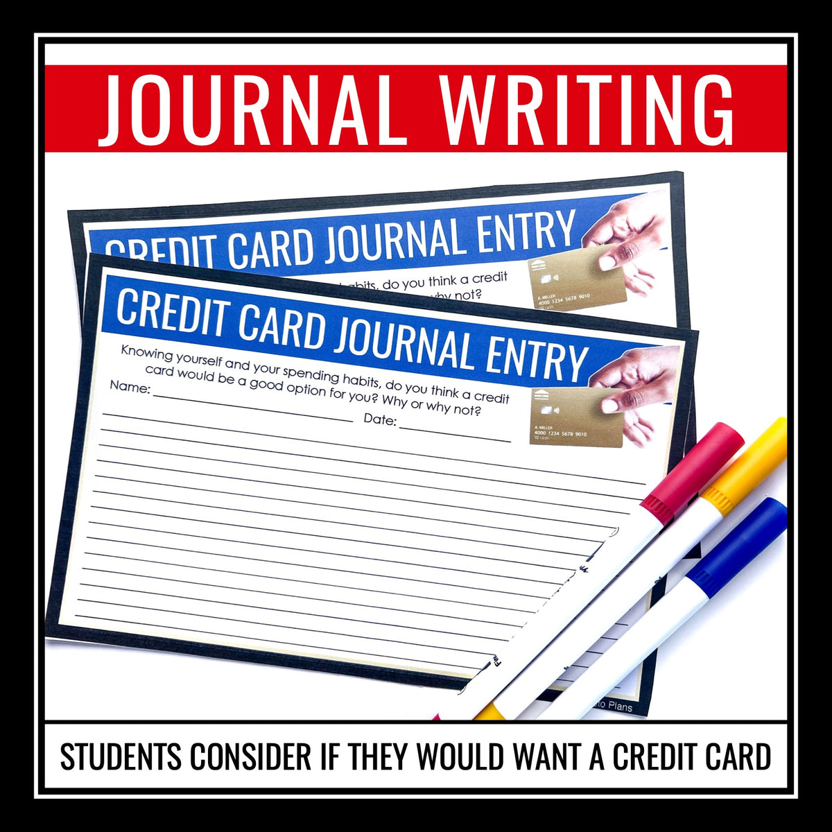 Credit Cards Presentation - Finances and Financial Literacy - Money Li ...