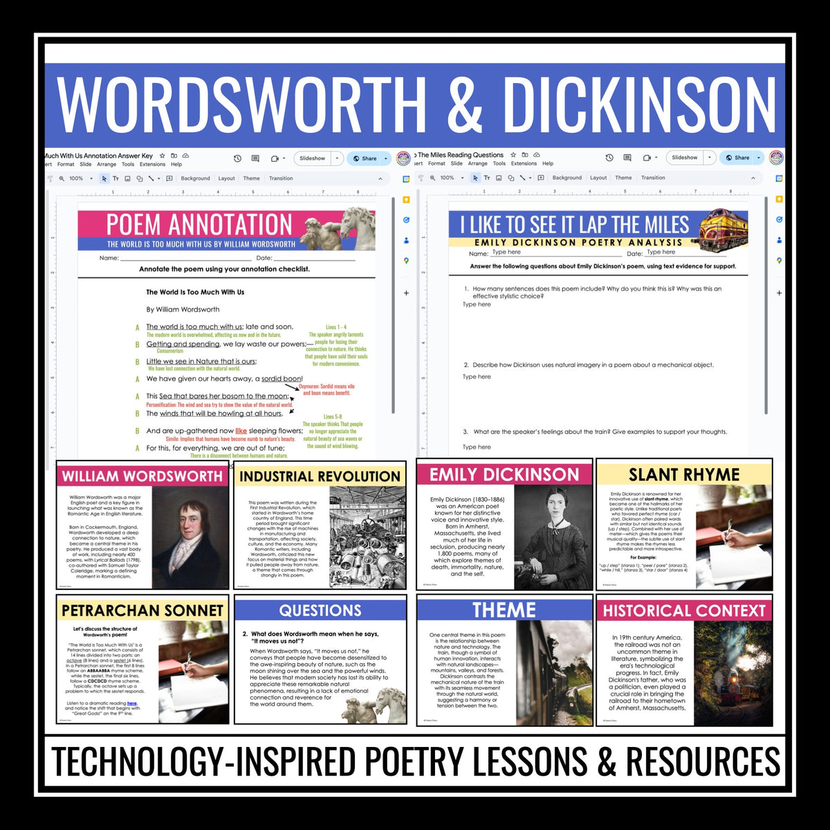 English Multi-Genre Digital Unit Technology - Short Stories, Poetry, N ...
