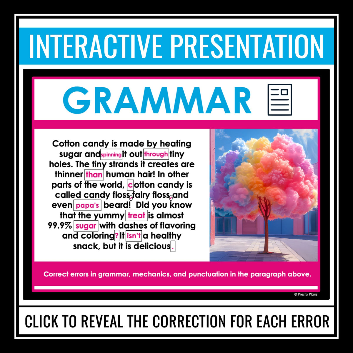 Grammar Bell Ringers and Warm Ups - Spelling, Punctuation and Grammar ...