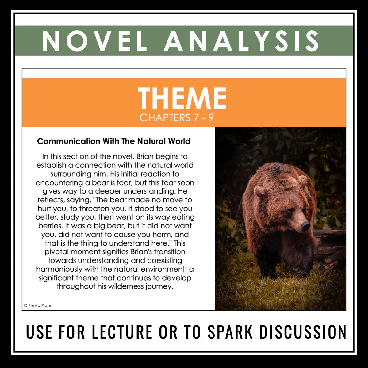 Hatchet Analysis Notes - Presentation Analyzing Literary Devices - Gar ...