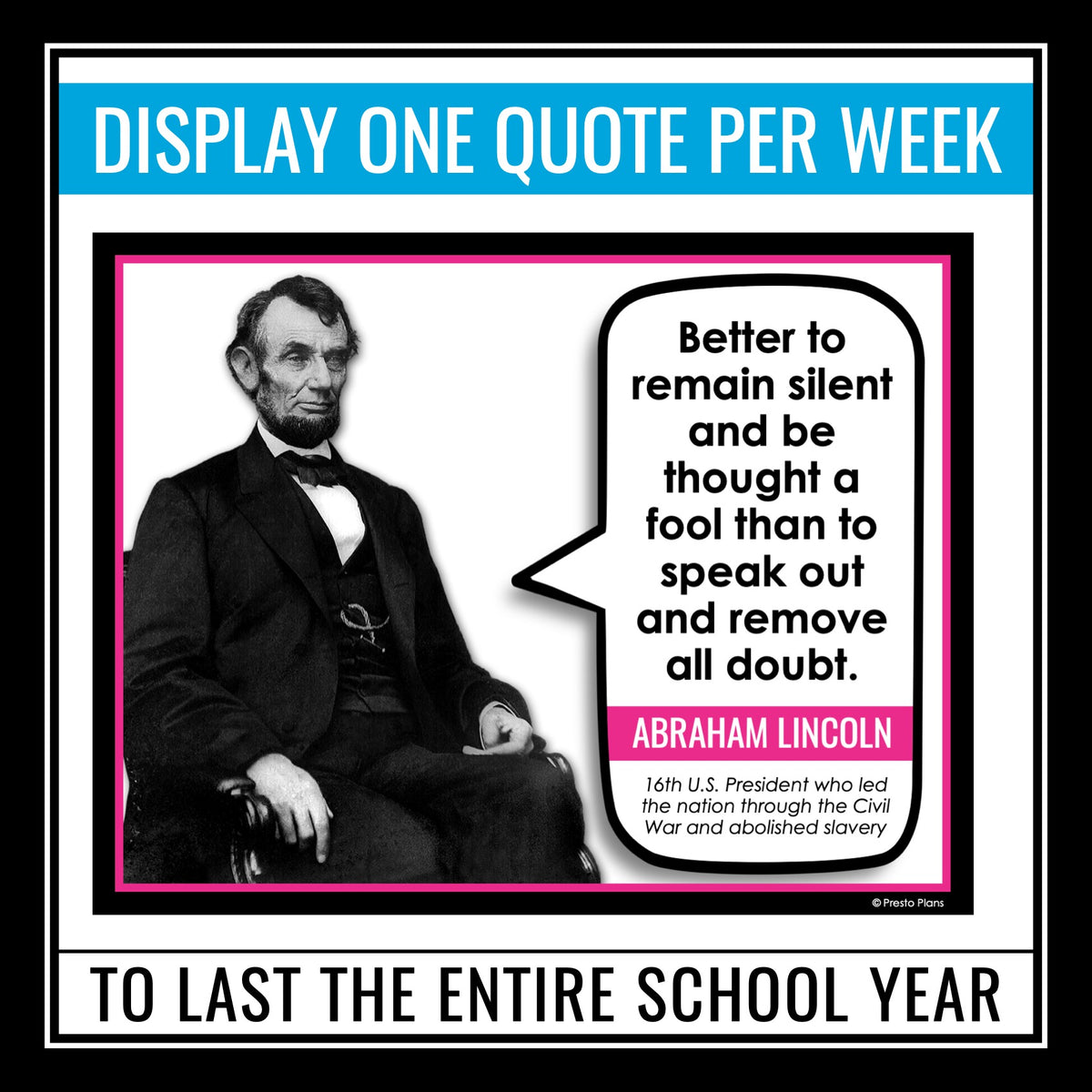 History Posters Classroom Bulletin Board Quotes Display and Writing As ...