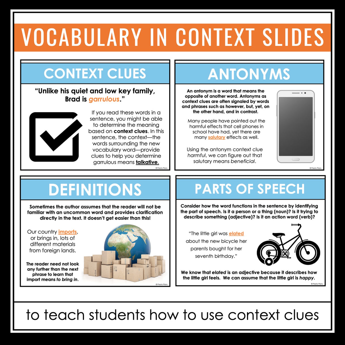 Holes Vocabulary Booklet, Presentation, & Answer Key Definitions - Lou ...
