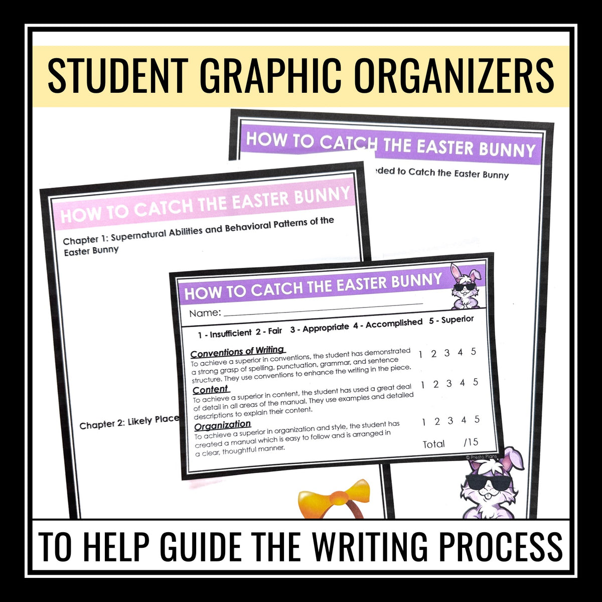 Easter Writing Assignment - How To Catch the Easter Bunny Instructiona ...