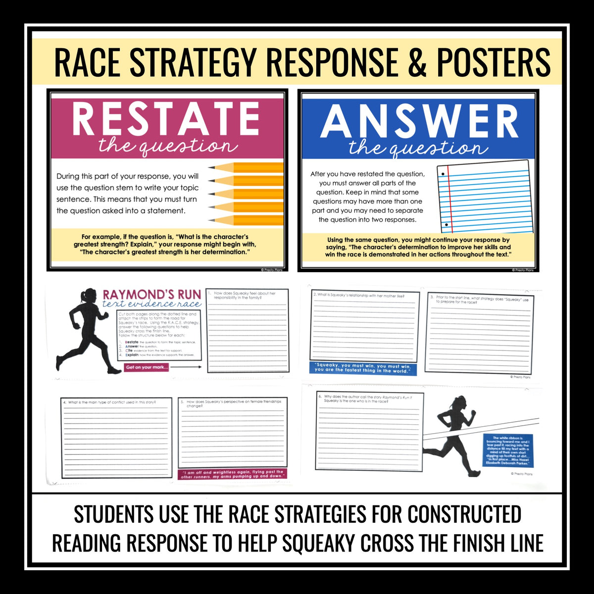 Raymond's Run by Toni Cade Bambara - Short Story Slides Assignments ...