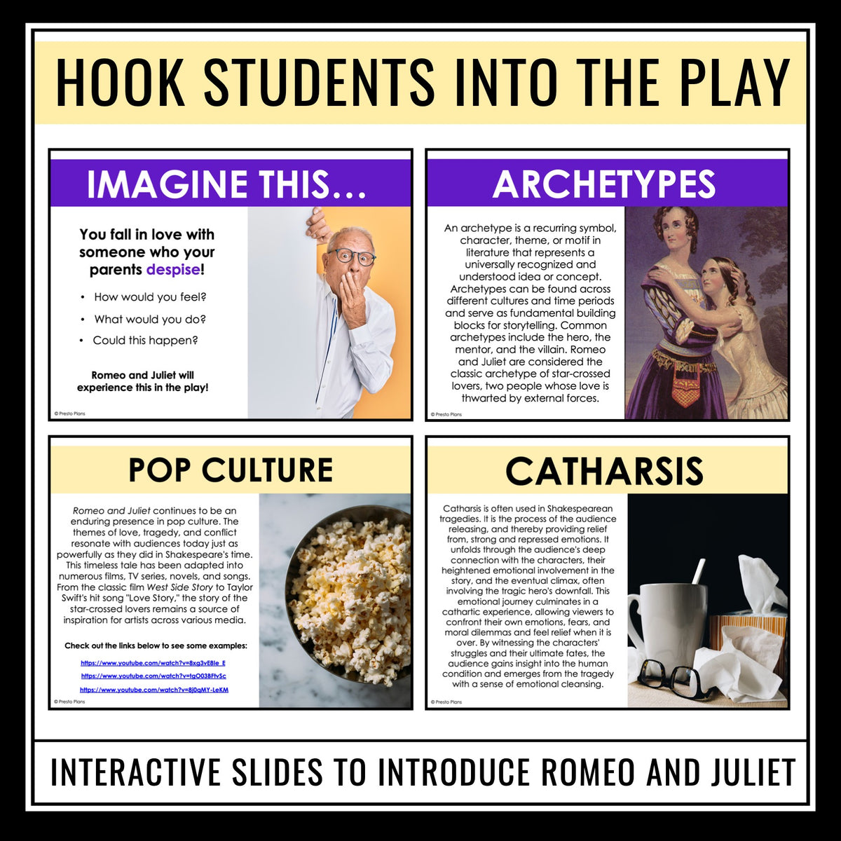 Romeo and Juliet Introduction Presentation - Discussion, Shakespeare ...