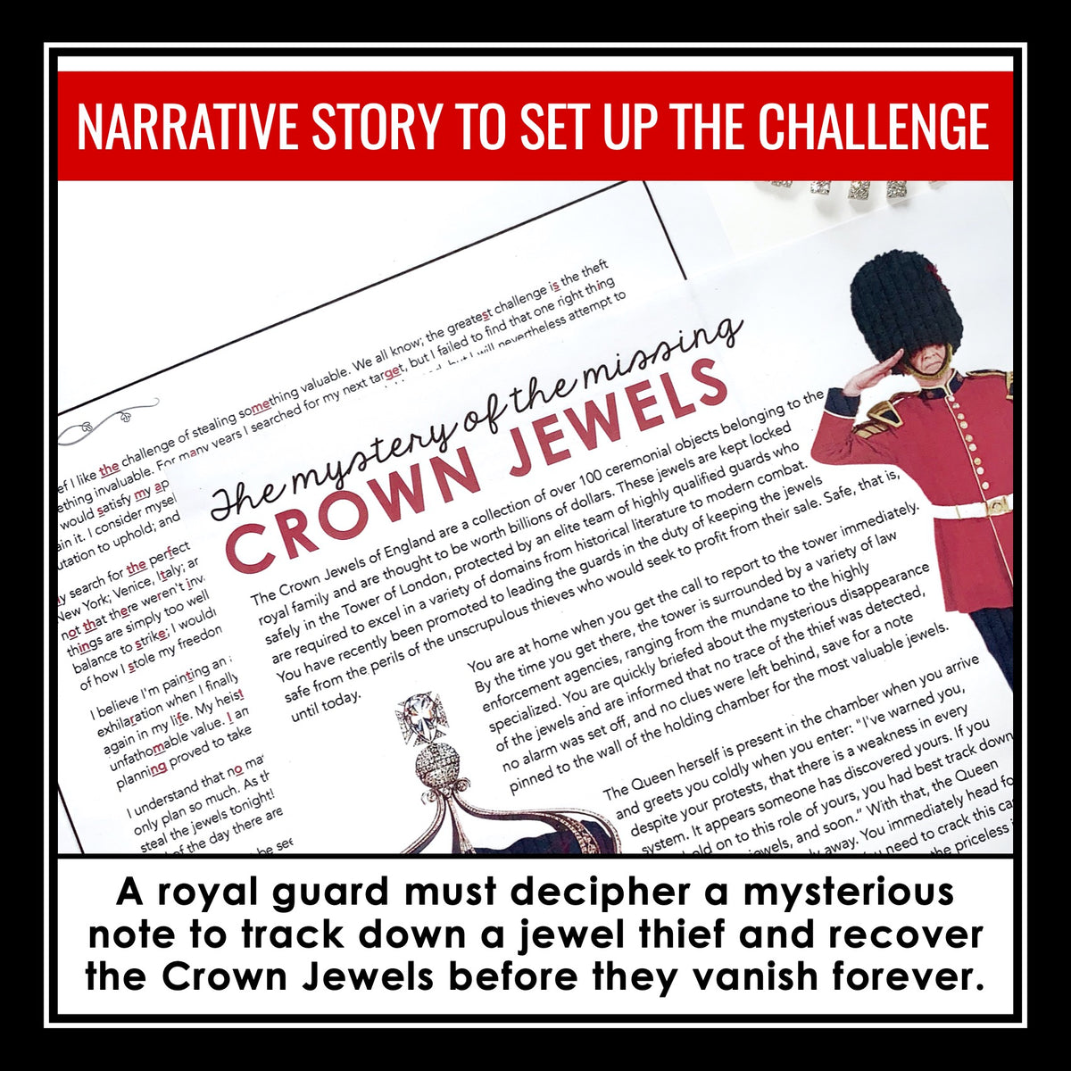 Semicolons Punctuation Grammar Activity Escape Room Challenge, Slides ...