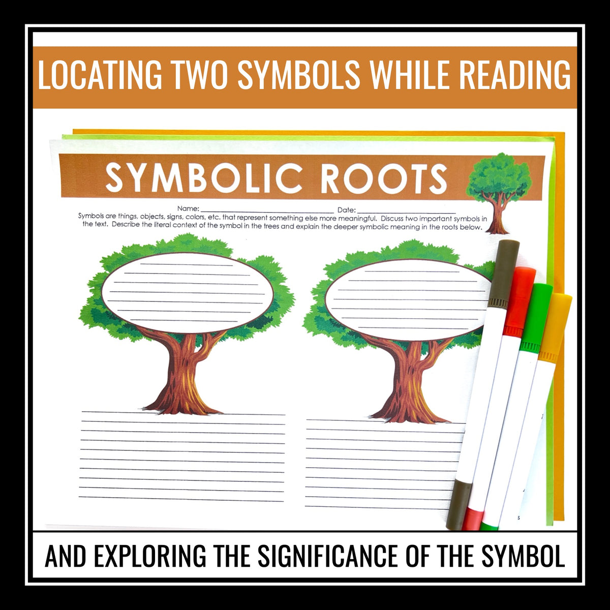 Symbolism Assignment For Any Novel or Short Story - Literary Elements ...