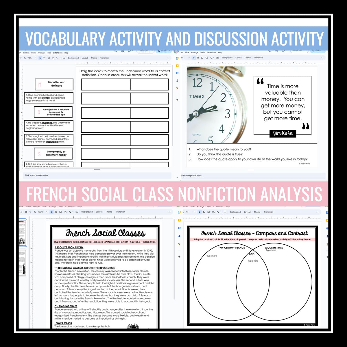 The Necklace by Guy De Maupassant - Digital Short Story Slides and Act ...