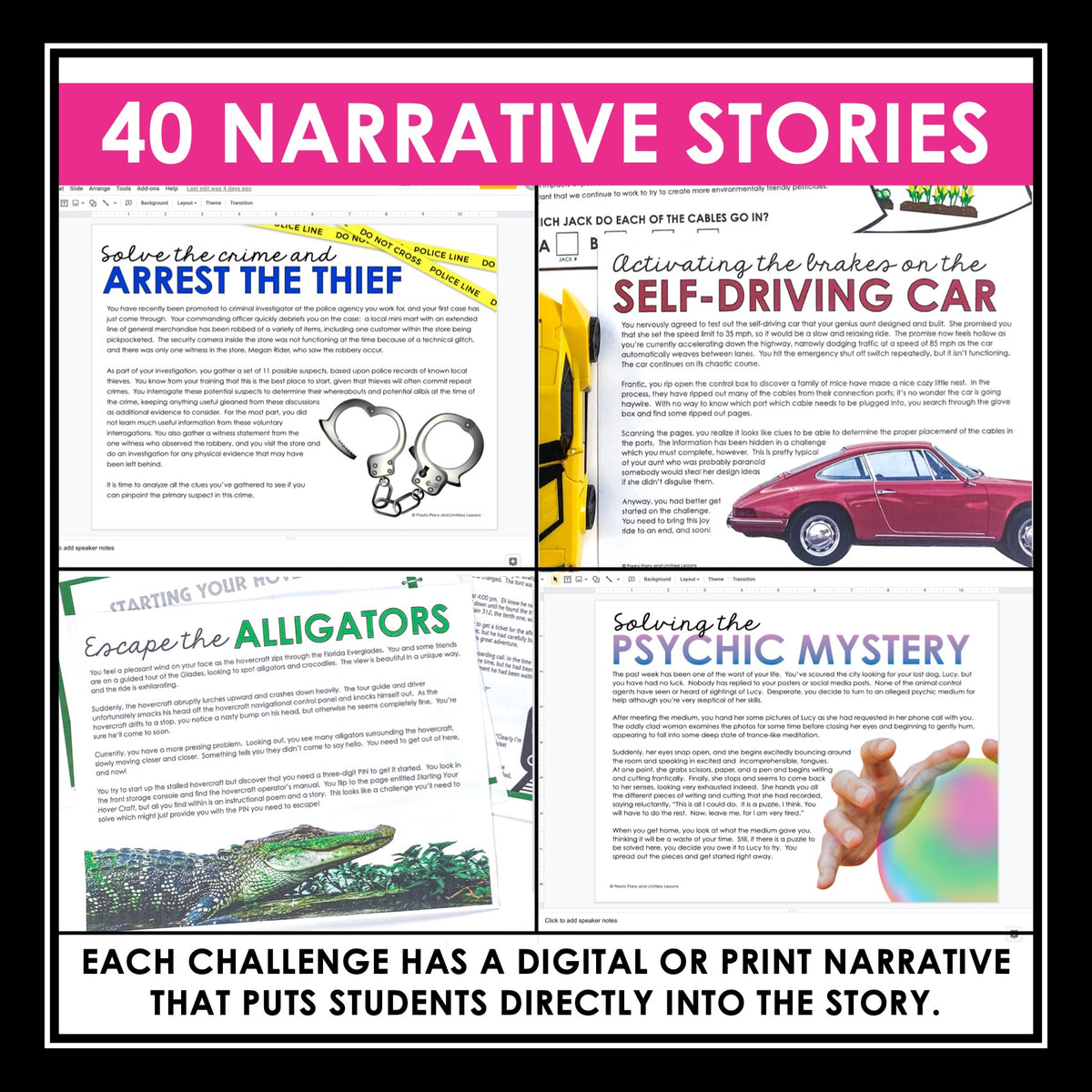 Reading Challenge Program - Reading Lessons & Escape Room Games Digita ...