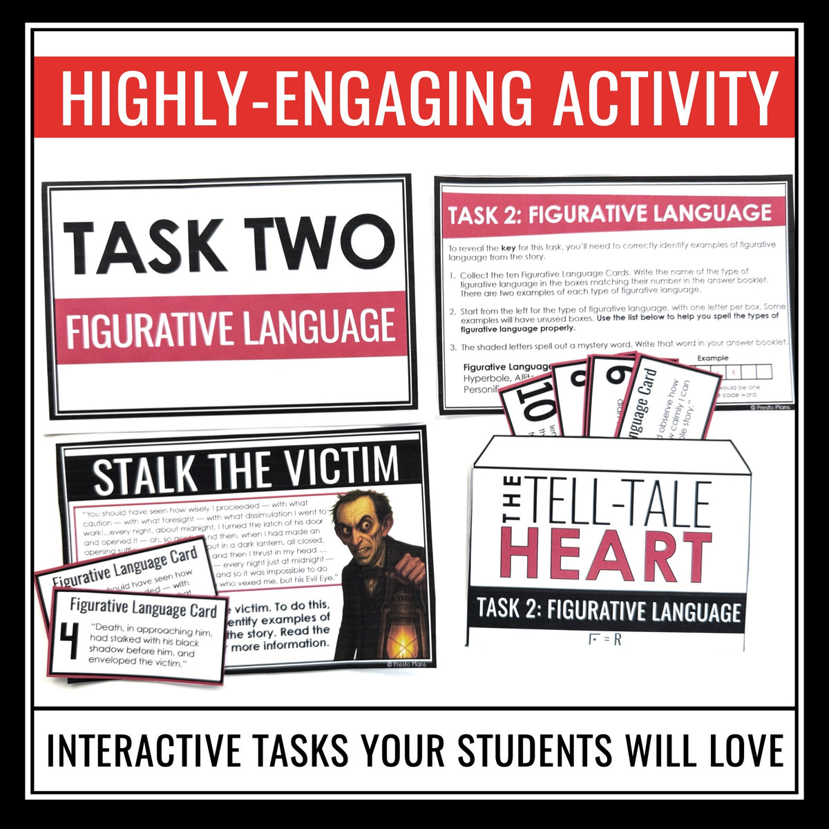 The Tell-Tale Heart Escape Room Activity - Breakout Game for Edgar All ...