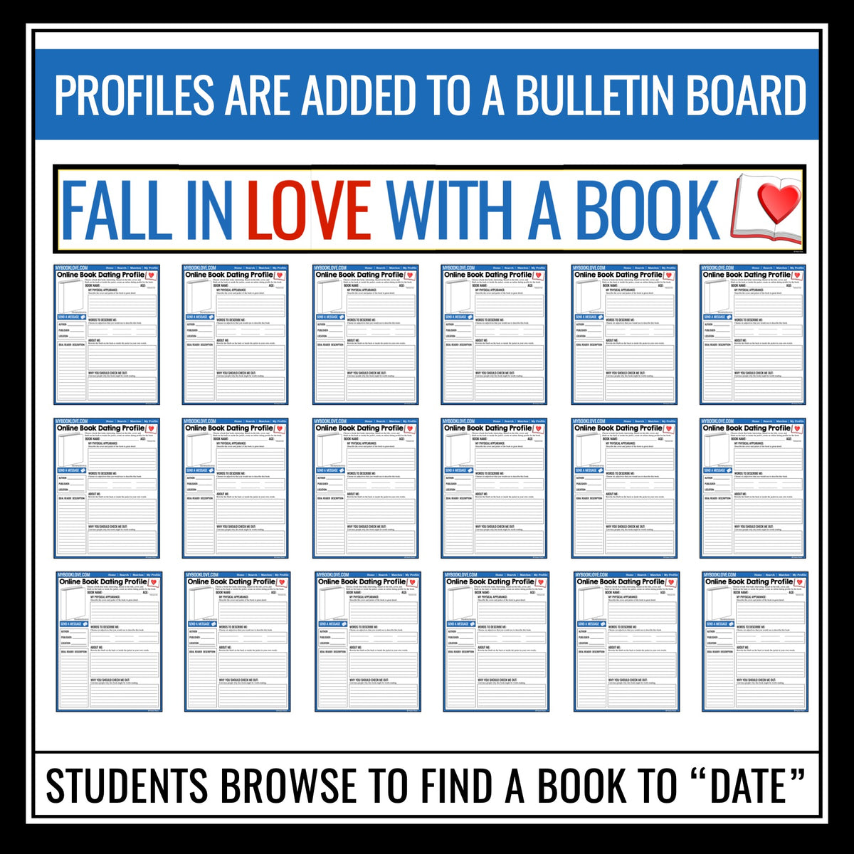 Reading Activity - Online Date With a Book Novel Choice for Independen ...