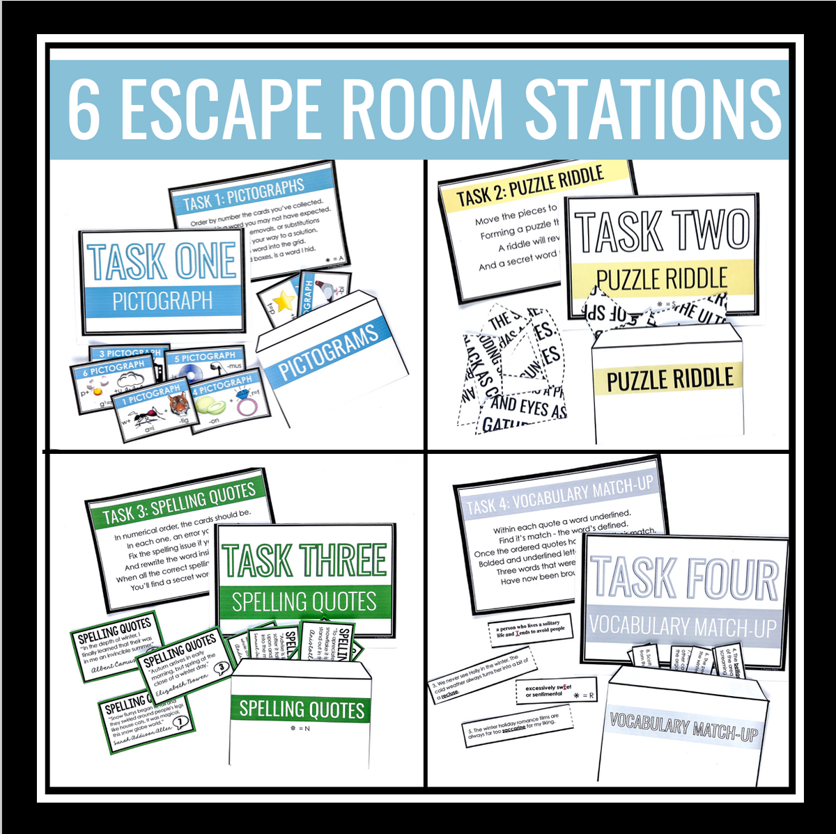 Christmas Escape Room Winter Holiday Team Builder - Escape the Snow Gl ...