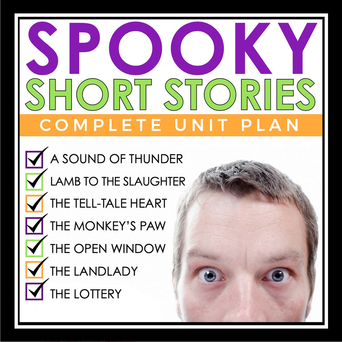 SHORT STORY UNIT: SCARY AND SURPRISING STORIES – Presto Plans