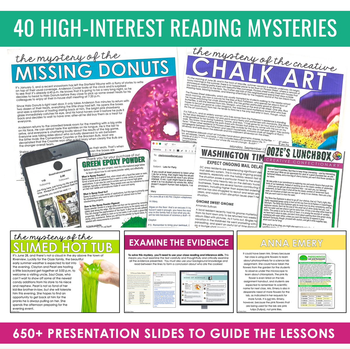 READING MYSTERIES FULL-YEAR ELA PROGRAM | PRINT – Presto Plans
