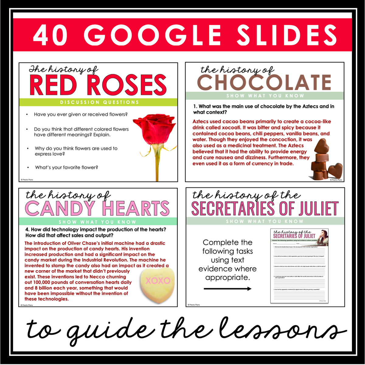 Valentine's Day Nonfiction Reading Comprehension - Digital Assignments ...