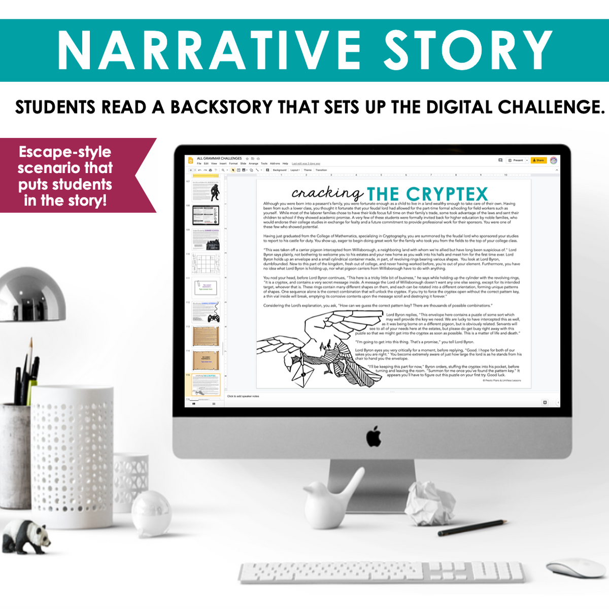 Commas in Addresses Escape Room Punctuation Digital Activity, Slides ...