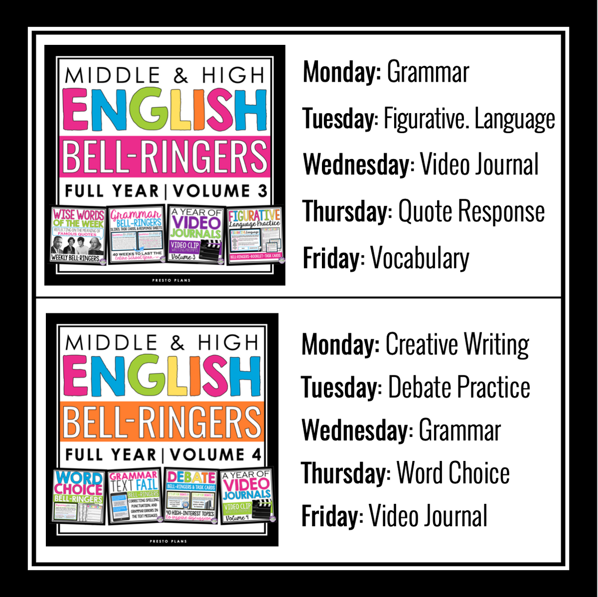 ENGLISH BELL RINGERS PRINT BUNDLE - ALL VOLUMES – Presto Plans