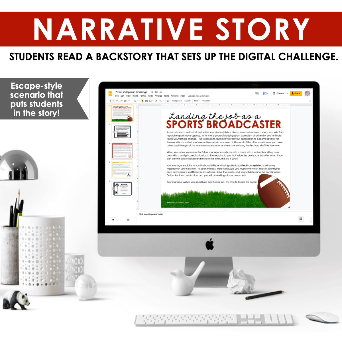 Fact and Opinion Text Structure Slides & Nonfiction Digital Reading Ac ...