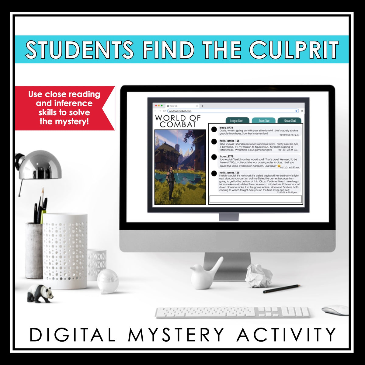 Valentine's Day Close Reading Mystery Digital Activity - Stolen Love L ...