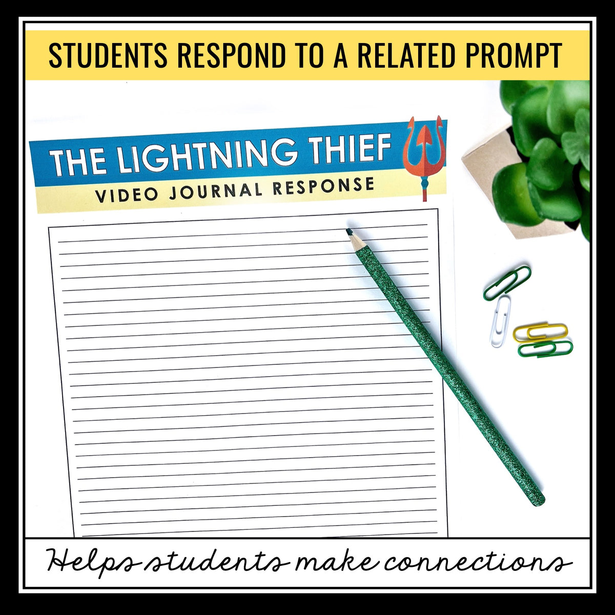 Percy Jackson and the Olympians The Lightning Thief - Video Writing Pr ...