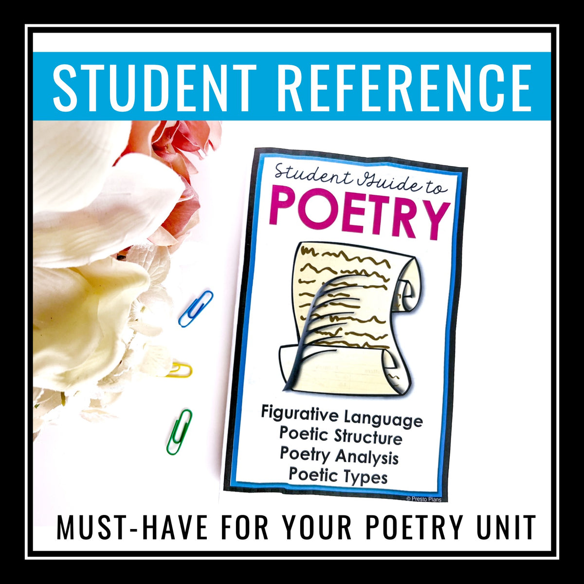 Poetry Introduction Booklet - Figurative Language, Poetry Types, Poetr ...