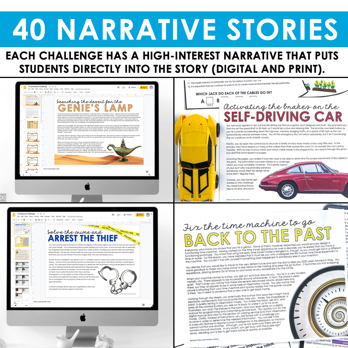 Reading Challenge Program - Reading Lessons & Escape Room Games Digita ...