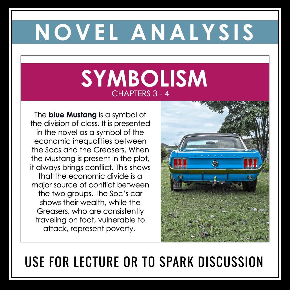 The Outsiders Analysis Notes - Presentation Analyzing Literary Devices ...