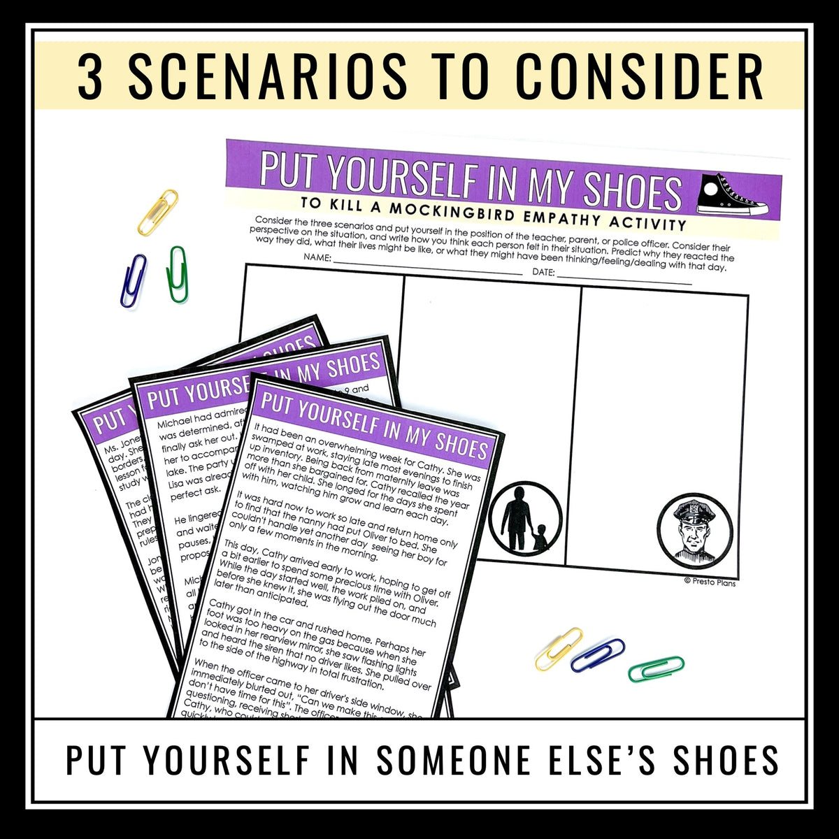 To Kill a Mockingbird Activity - Analyzing the Theme of Empathy in the ...