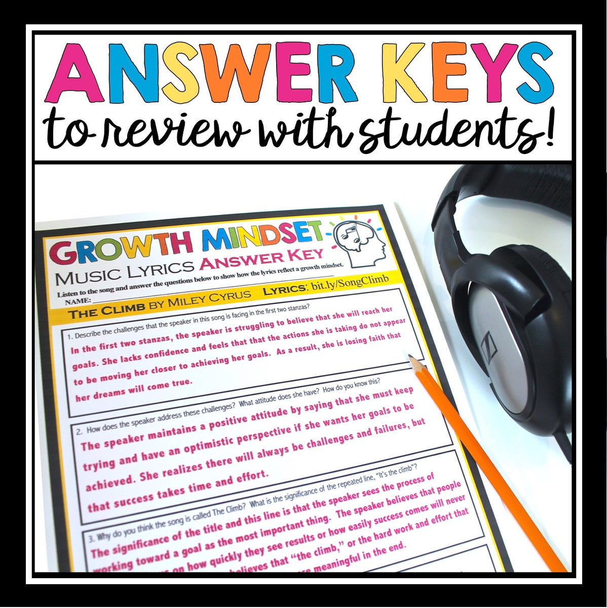 GROWTH MINDSET SONGS / MUSIC ASSIGNMENT – Presto Plans