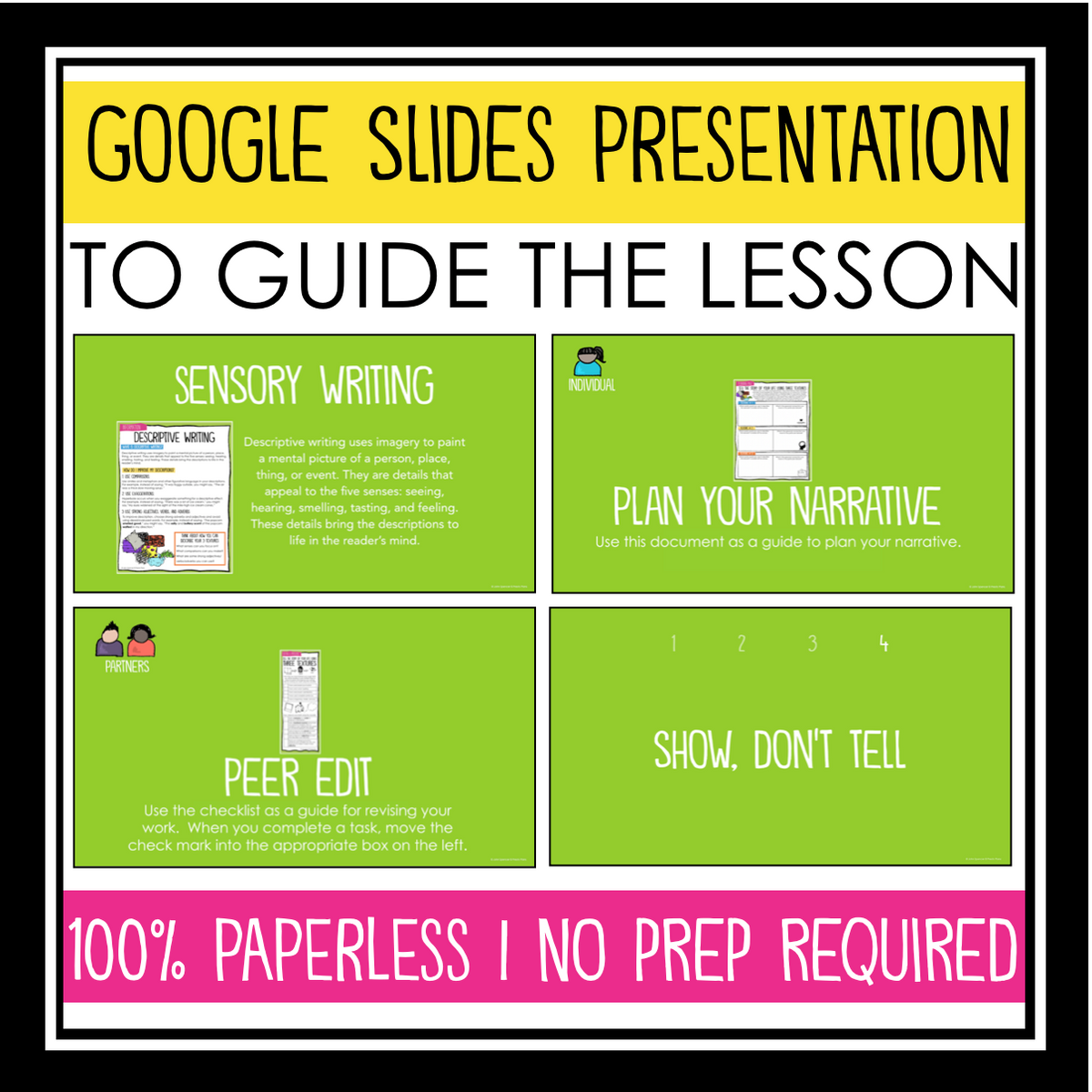 Creative Digital Writing Assignment - Personal Narrative & Descriptive ...