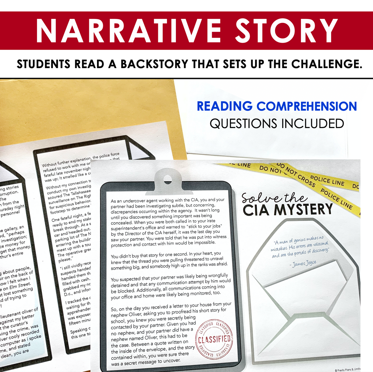 Capitalization Escape Room Punctuation Practice Activity, Presentation ...