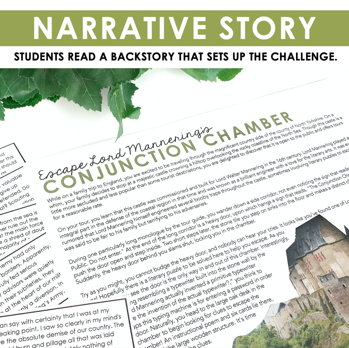 Coordinating Conjunctions Grammar Activity Escape Room Game, Slides, a ...