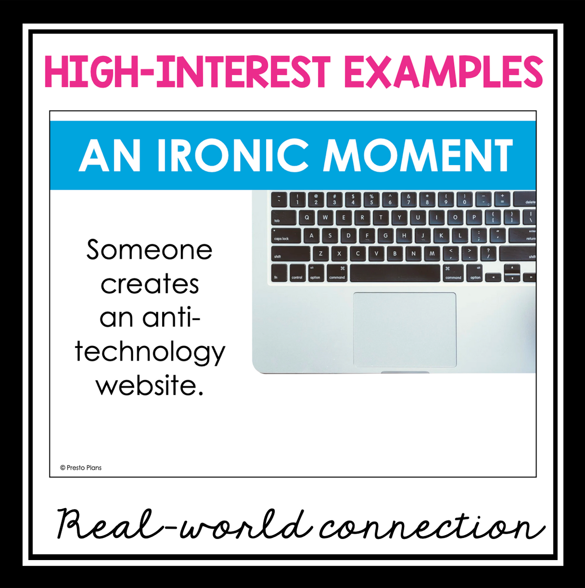 Irony Bell Ringers - Funny Situational Irony Literary Device Posters o ...