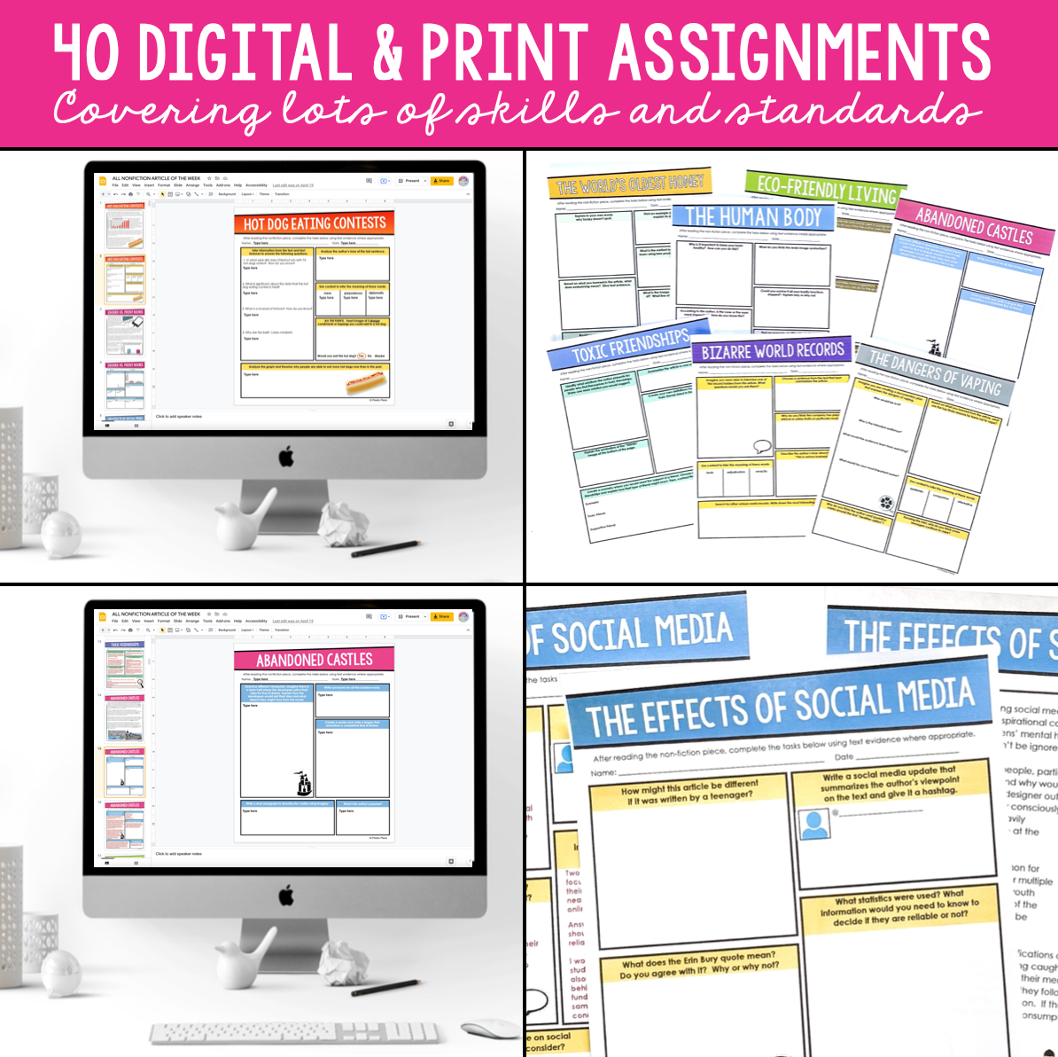 NONFICTION FULL YEAR ARTICLE OF THE WEEK PROGRAM: DIGITAL AND PRINT ...