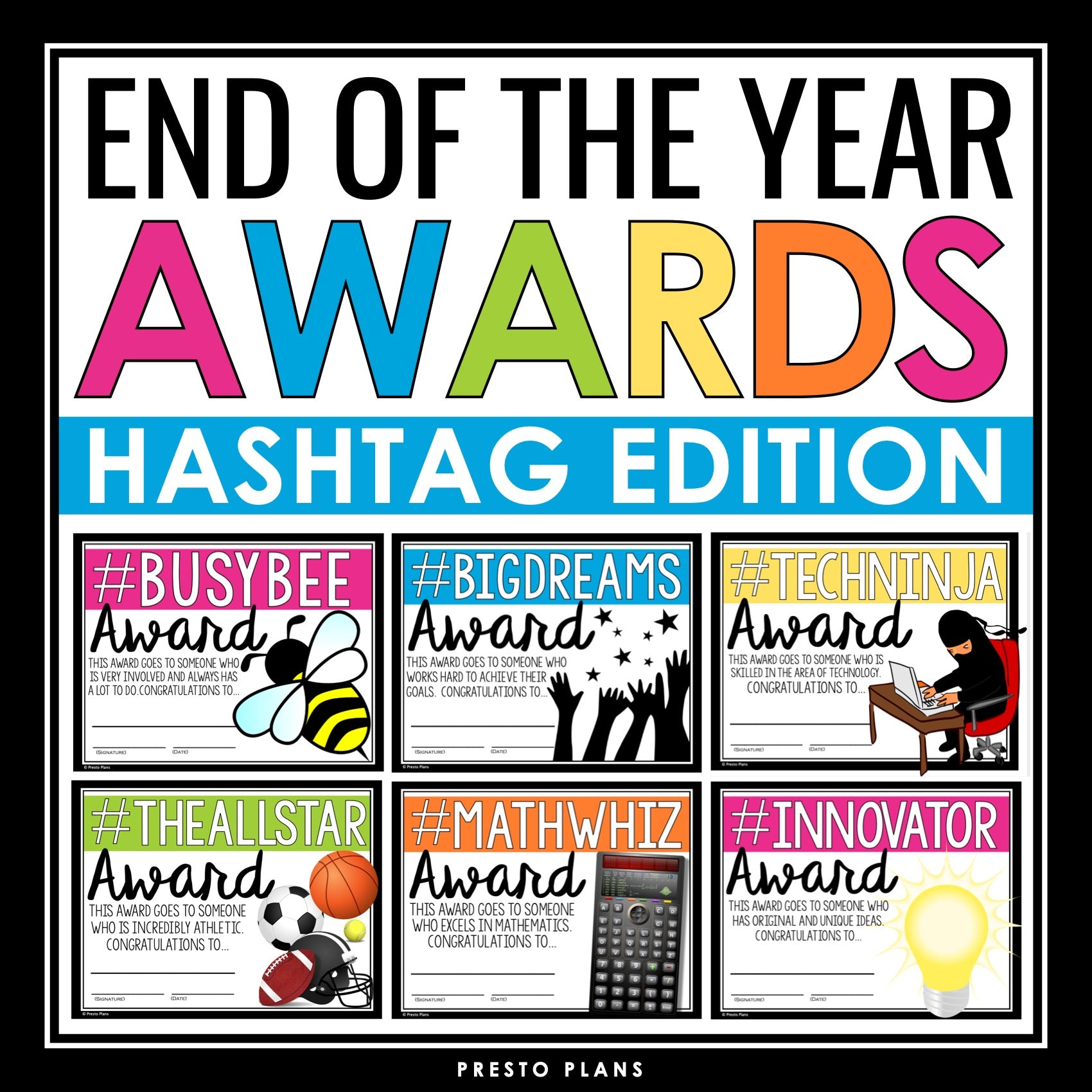 hashtag examples for students