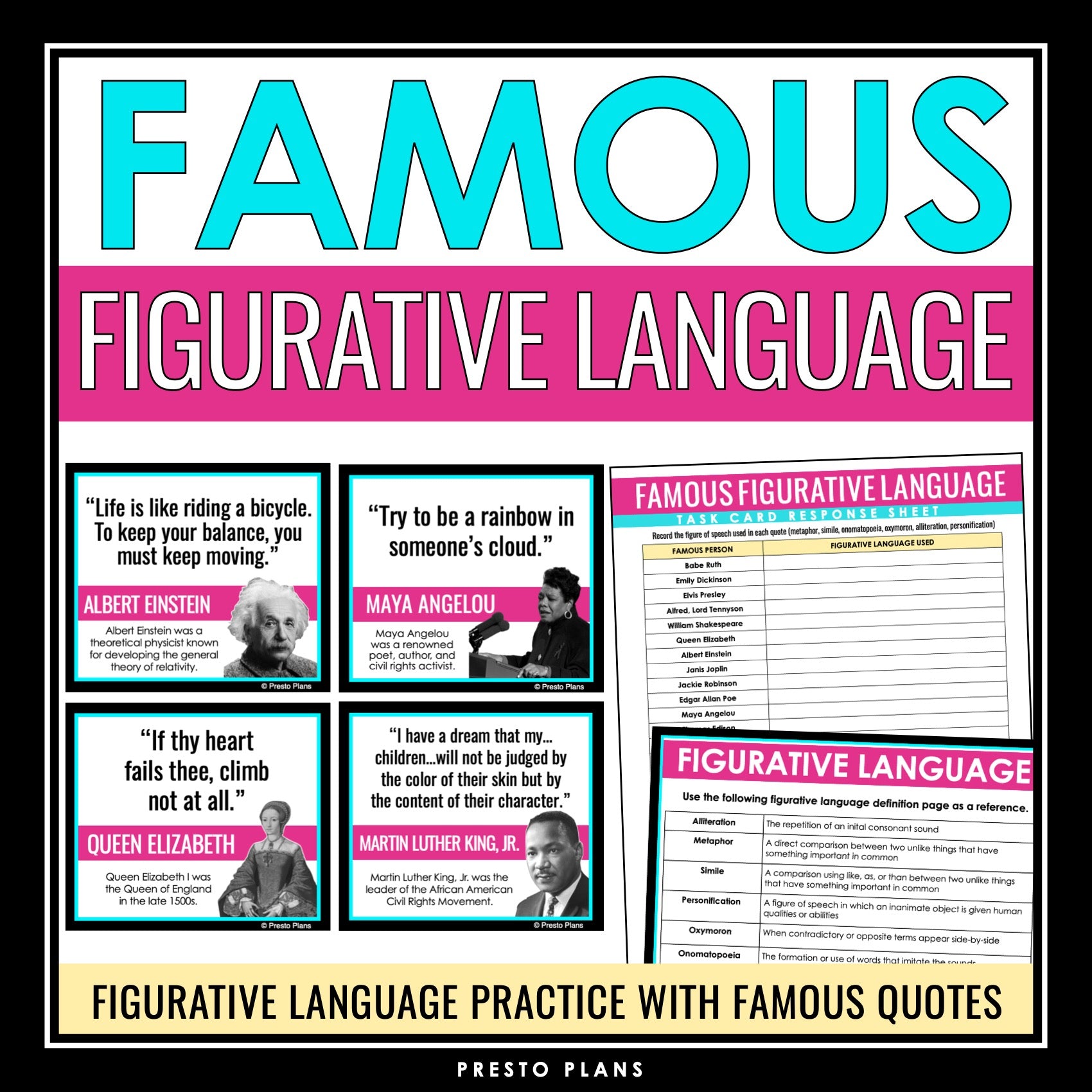 Figurative Language Example With Figures