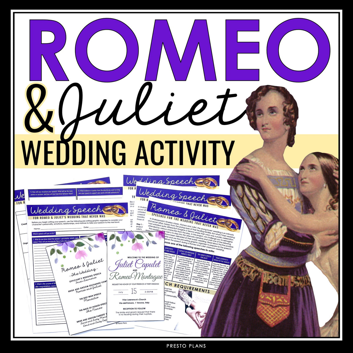 Romeo And Juliet Capulet Invitation Romeo & Juliette At Laurel Mill