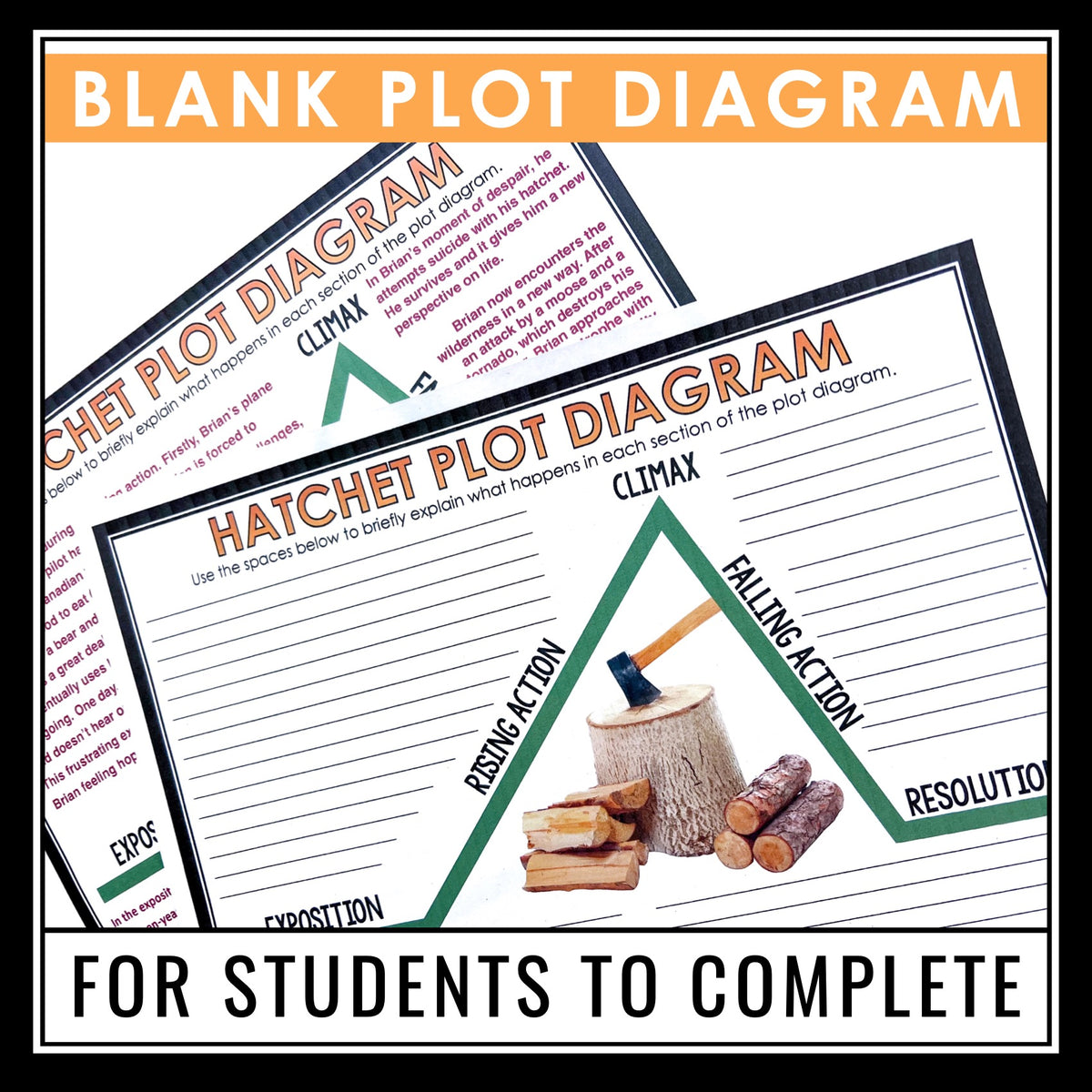 Hatchet Plot Diagram Assignment - Analyzing Plot Structure Gary Paulse ...